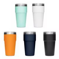 China Custom Stainless Steel Tumbler Cup 16oz 20oz 30oz Insulated Wine Mug for Home Office Outdoor for sale