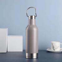 China 500ml Double Wall Vacuum Insulated Stainless Steel Water Bottle Sports for sale