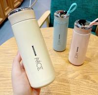 China 450ml Double Walled Glass Tea Cup Vacuum Insulated High Temperature Resistance Custom Logo for sale