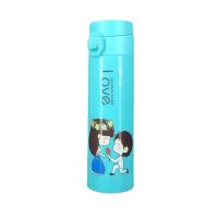China 500ml Large Capacity Glass Water Bottle Portable Straight Drink Cup Gift Bouncing for sale