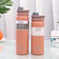 China Double Wall Stainless Steel Thermal Flask 530ml 750ml Wide Mouth Vacuum Insulated Mug with Lid Custom Logo for sale