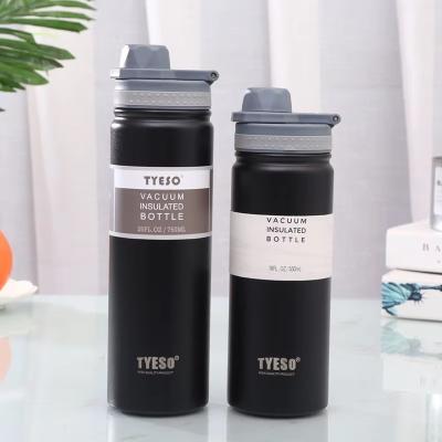 China Double Wall 304 Stainless Steel Thermal Mug 530ml 750ml Insulated Water Bottle for Business Gifts Outdoor for sale
