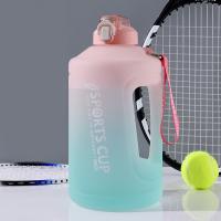China Large Capacity BPA Free Plastic Sports Water Bottle 1500ML 2300ML 3800ML Eco-friendly for sale