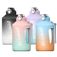 China Large Capacity Plastic Sport Water Bottle 1500ml 2300ml 3800ml for Gym Eco Friendly for sale