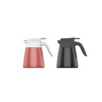 China 316 Stainless Steel Electric Kettle 1000ml Double Walled Thermal Insulation Coral Red for sale