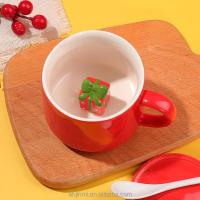 China Customized Handmade Ceramic Mug Cute Animal 3D Drinking Cups for Tea Coffee Gift for sale