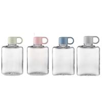 China BPA Free Tritan Plastic Water Bottle 500ml Leakproof Clear Drinking Cup for Outdoor Sports for sale