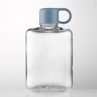 China BPA Free Tritan Plastic Water Bottle 500ml Leakproof Clear Drinking Cup for Outdoor Sports for sale
