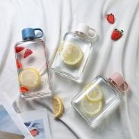 China BPA Free Tritan Plastic Water Bottle 500ml Leakproof Clear Drinking Cup for Outdoor Sports for sale