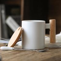 China 11oz Ceramic Travel Mug Heat Transfer Custom Color Insulated Office White Cup for sale
