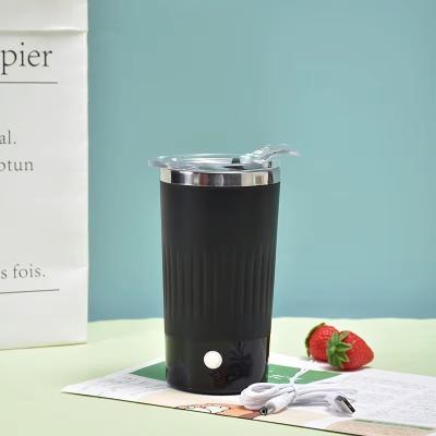 China Electric Self Stirring Coffee Mug 500ml 304 Stainless Steel Automatic Mixing Tumbler for sale