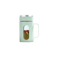 China Custom Logo Glass Water Bottle 500ml for Outdoor Travel and Self-Driving Activities for sale