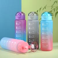 China Custom Logo 1000ml Plastic Water Bottle for Gym Outdoor Travel Boiling Water Safe for sale