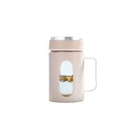China Custom Logo Glass Water Bottle 500ml for Outdoor Travel and Self-Driving Activities for sale