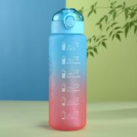 China Custom Logo 1000ml Plastic Water Bottle for Gym Outdoor Travel Boiling Water Safe for sale