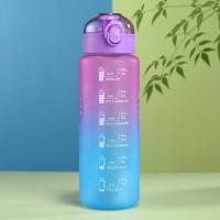 China Custom Logo 1000ml Plastic Water Bottle for Gym Outdoor Travel Boiling Water Safe for sale