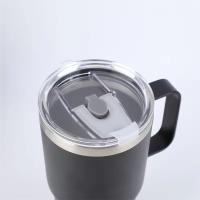 China 30oz Stainless Steel Vacuum Insulated Travel Mug with Handle 304 Food Grade for sale