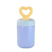 China 420ml 316 Stainless Steel Vacuum Travel Mug Portable Coffee Cup with Heart Handle for sale