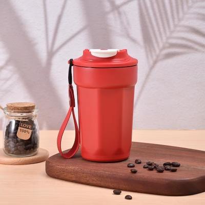 China Custom Logo Stainless Steel Tumbler 420ml Coffee Mug with Lid 316 Inside for sale