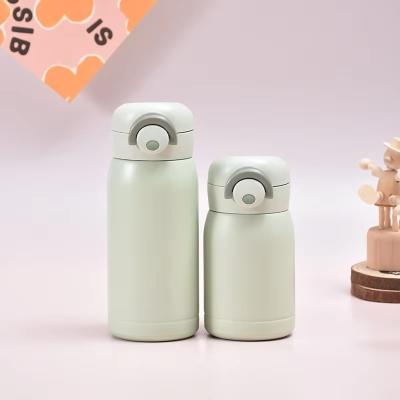 China 304 Stainless Steel Insulated Kids Water Bottle 200ml 350ml Custom Logo Pink for sale