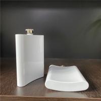 China 8oz Sublimation Stainless Steel Wine Jug 304 Inside Anti-Corrosion Coated Travel Mug for sale