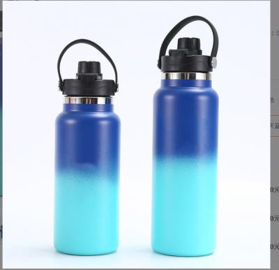 China Custom 32oz 1L 304 Stainless Steel Wide Mouth Water Bottle Eco Friendly for sale