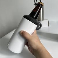 China Sublimation Thermal Insulated Jar 12oz 16oz Stainless Steel Vacuum Flask for Cold Drinks for sale