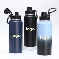 China 32oz 1L Stainless Steel Vacuum Insulated Water Bottle Custom Color Double Wall for sale