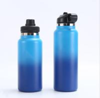 China 32oz 1L Stainless Steel Vacuum Insulated Water Bottle Custom Color Double Wall for sale
