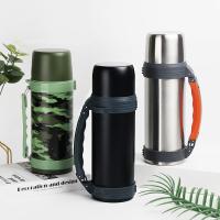 China Custom 40oz 60oz Stainless Steel Vacuum Insulated Water Bottle Leakproof Portable Outdoor Sports Flask for sale
