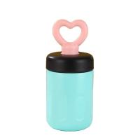 China 316 Stainless Steel Vacuum Coffee Mug 420ml with Heart Handle Travel Tumbler for sale