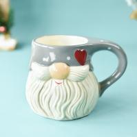 China 400ml Ceramic Coffee Mug Sustainable 3D Animal Design Custom Color for Couples for sale