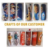 China Plastic Studded Tumbler 24oz Leakproof Double Wall Cup with Straw Custom Colors for sale