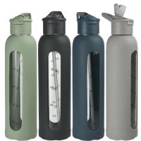 China Direct Drinking Water Bottle 700ml 1000ml Large Capacity with Flip Lid and Straw for sale