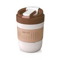 China 400ML/550ML High Heavy Base Clear Glasses Cup with Straw Creative and Unique Design for sale