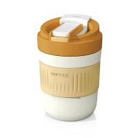 China 400ML/550ML High Heavy Base Clear Glasses Cup with Straw Creative and Unique Design for sale