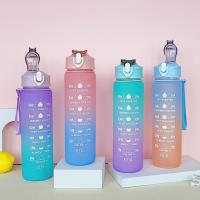 China Custom Logo 30 oz PC Plastic Water Cup BPA Free Sports Straw Shaker Bottle with Lid 900ml for sale