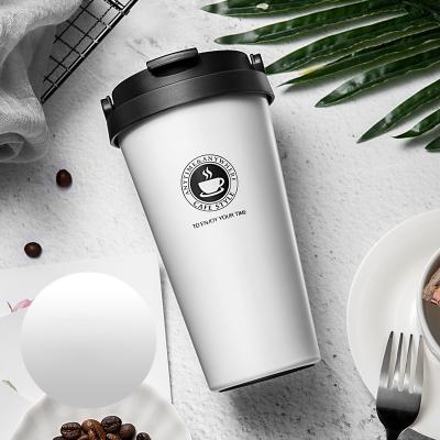 China Direct Supply 500ml Stainless Steel Vacuum Insulated Coffee Cup with Custom Pattern for sale