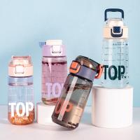China 480ml Tritan Plastic Water Bottle with Applicable Boiling Water and Time Stamp for sale