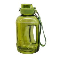 China 1200ml Tritan Plastic Water Bottle BPA Free Wide Mouth Sports Bottle for Gym Outdoor for sale