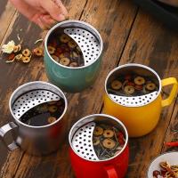 China 304 Stainless Steel Tea Mugs Creative Design for Logo Customization and Crescent Filter for sale