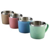 China Custom Double Wall Vacuum Stainless Steel 220ml Iced Coffee Tumbler Mug for sale