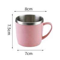 China Custom Double Wall Vacuum Stainless Steel 220ml Iced Coffee Tumbler Mug for sale