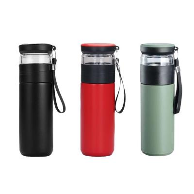 China 304 Stainless Steel Insulated Water Bottle 500ml Portable Custom Logo Vacuum Flask for sale