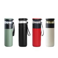 China 304 Stainless Steel Insulated Water Bottle 500ml Portable Custom Logo Vacuum Flask for sale
