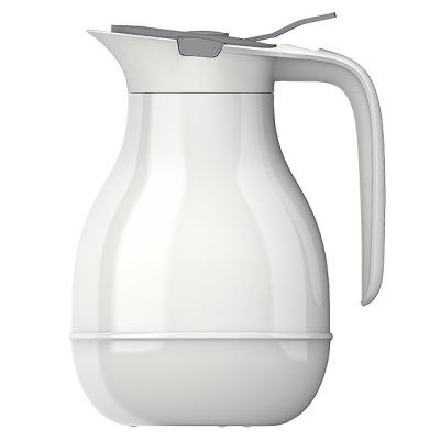 China Glass Inner Container Temperature Display Kettle 1500ml Vacuum Flask with Digital Thermometer for sale