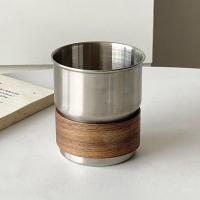 China Custom 290ml Stainless Steel Travel Coffee Mug with Straw and Lid for Outdoor Camping for sale