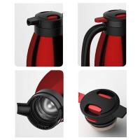 China Stainless Steel Vacuum Insulated Coffee Pot 2000ml Household Hot Tea Jug for sale