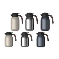 China 1600ml Stainless Steel Vacuum Flask Kettle with Handle 304 Insulated Tea Coffee Pot for sale