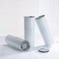 China Double Wall Stainless Steel Vacuum Insulated 20oz 30oz Sublimation Tumbler with Straw for sale